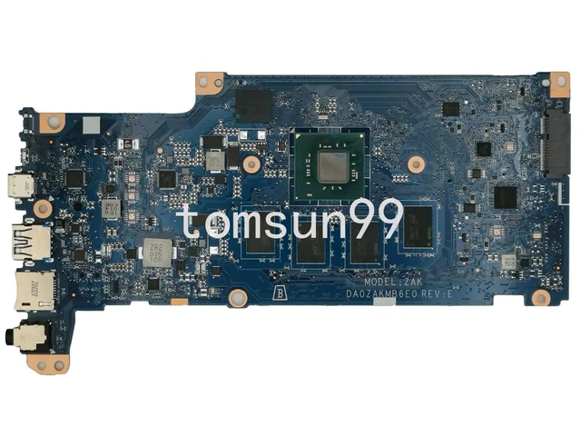 PLACA MADRE PARA Acer Chromebook 11 C733 NB.H8V11.002 DA0ZAKMB6E0 N4000 ...
