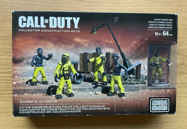 MEGA BLOKS CALL of Duty Hazmat Zombies Mob EUR 76,07 - PicClick FR