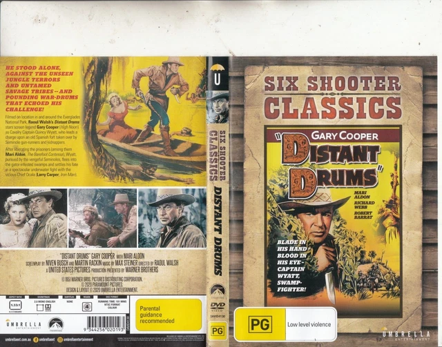 DISTANT DRUMS-1951-[GARY COOPER]-SIX Shooter Classics-Movie SSC-DVD $34 ...