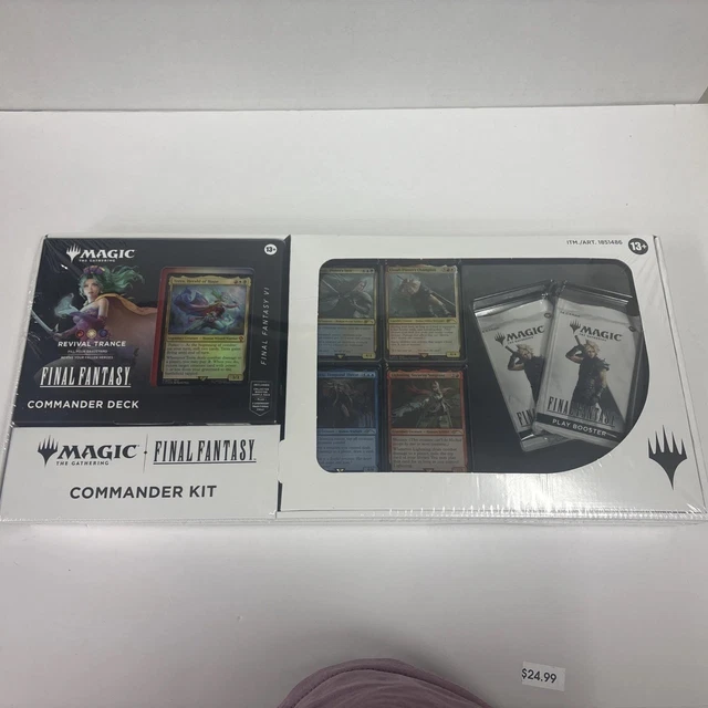 MAGIC THE GATHERING Final Fantasy Commander Deck Kit Costco EXCLUSIVE ...