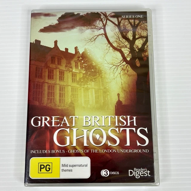 GREAT BRITISH GHOSTS DVD Region 4 PAL Brand New Sealed Tracked Postage ...