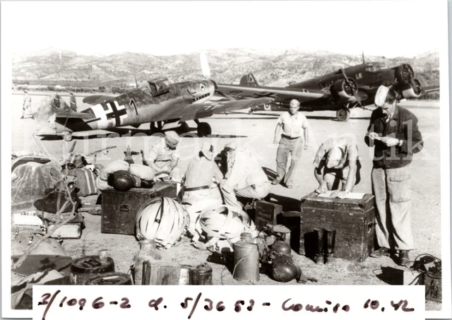 T880 FOTO WEHRMACHT Archiv Repro Luftwaffe Flugzeug Me109 Emblem JG53 ...