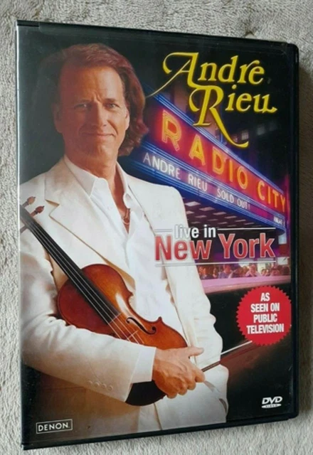 RADIO CITY MUSIC Hall Live in New York DVD Classical (2007) André Rieu ...