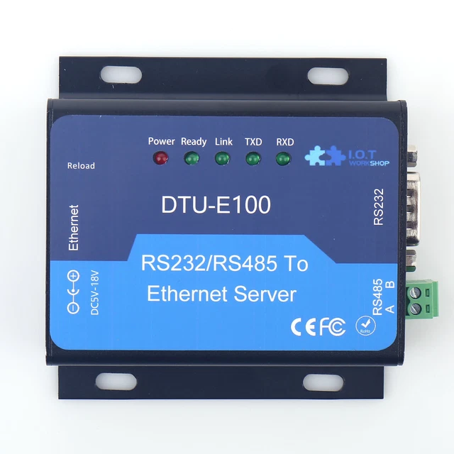 DTU RS232/RS485 GO to Ethernet Serial Server RJ45 Converter TCP/IP Ethernet $42.90 - PicClick AU
