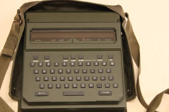 RACAL MA-4248 MEROD Message Entry AND Read-Out Device WITH CABLES AND ...