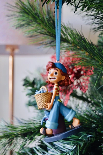 DISNEY STORE PIXAR Luca Giulia Marcovaldo Figure Christmas Tree ...