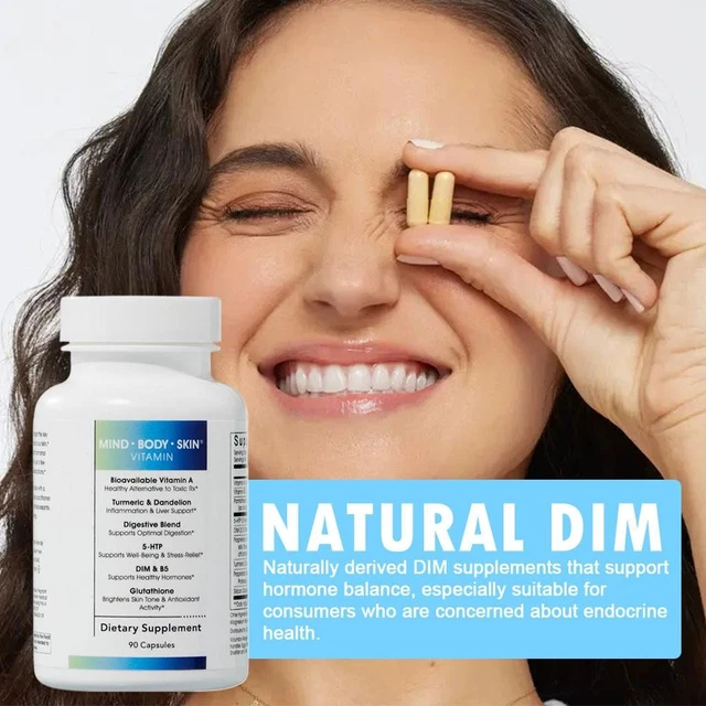 90PCS MIND·BODY·SKIN VITAMIN Capsules Inflammation&Liver Support ...