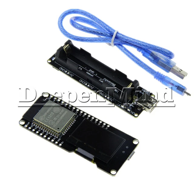 MICRO USB WEMOS ESP32 18650 Battery Shield V3 ESP-32 LED Fit ±Cable EUR ... MICRO USB WEMOS ESP32 18650 Battery Shield V3 ESP-32 LED Fit ±Cable EUR ...