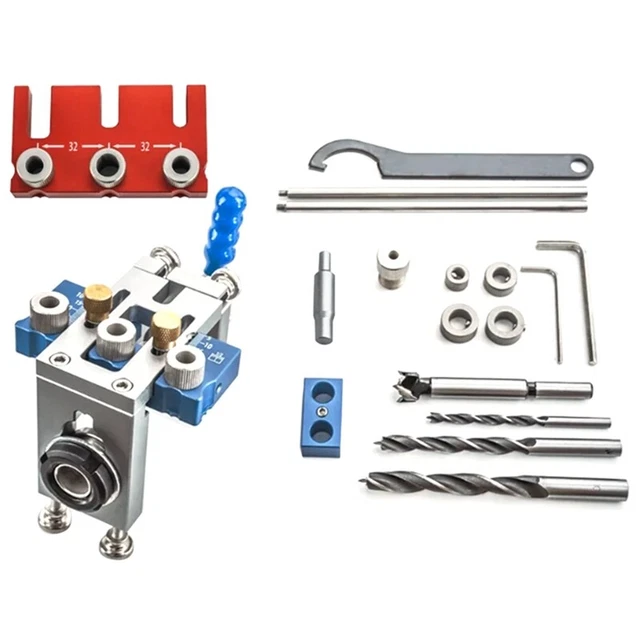KIT DE GABARIT Chevilles 3 en 1 pour Travail Du Bois, Fixation ...