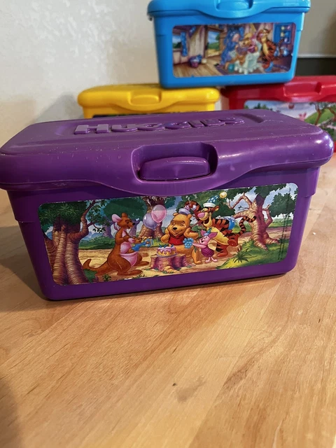 VINTAGE HUGGIES WIPES Container Winnie The Pooh Purple £28.96 - PicClick UK
