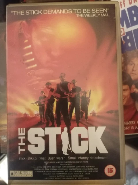 THE STICK VHS Video Big Box sample copy £12.00 - PicClick UK