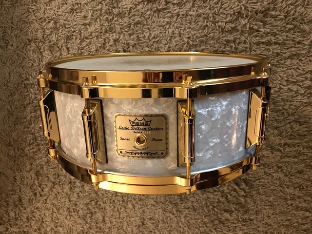 *RARE* REMO LOUIE Bellson Limited Edition Snare Drum 14”x5.5” #339/1000 £581.00 - PicClick UK