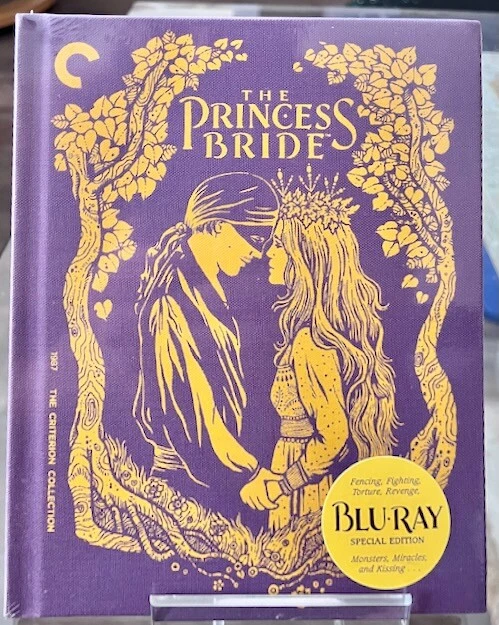 THE PRINCESS BRIDE - NEW Criterion Collection Digibook Blu Ray Region A ...