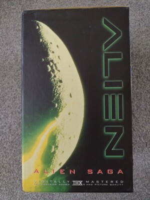 ALIEN SAGA BOX Set The Ultimate VHS Collection 4 Video Tapes £14.99 ...