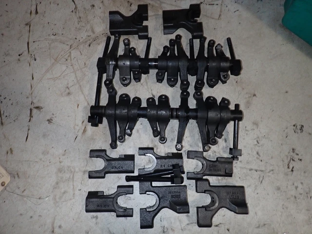 CUMMINS QSM11 DIESEL Marine Engine Complete Rocker Arm Assembly OEM ...