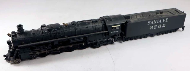 BROADWAY LIMITED 4-8-4 Powered Steam Locomotive ATSF #3762 1/87 HO ...