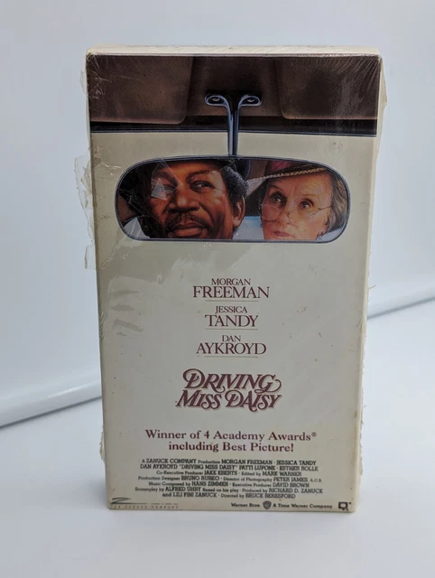 DRIVING MISS DAISY (VHS, 1990) Video Cassette Tape Morgan Freeman ...