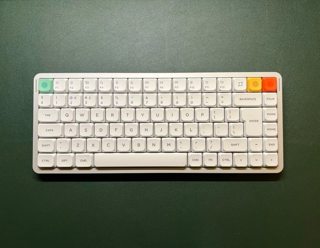 NUPHY AIR75 V3 Low Profile RGB Mechanical Keyboard with Brown Switches ...