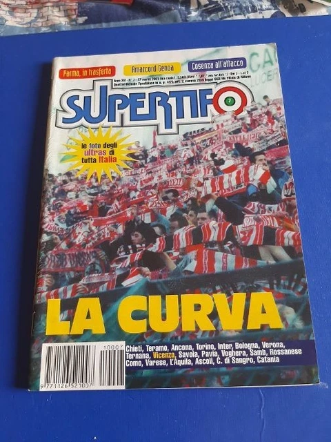 SUPERTIFO RIVISTA ULTRAS Marzo 2001 Freak Ternana Vigilantes Vicenza ...