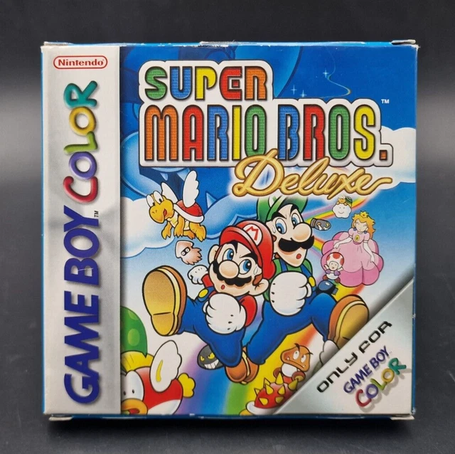 SUPER MARIO BROS Deluxe - Nintendo Gameboy Color - Complet - PAL - Très ...
