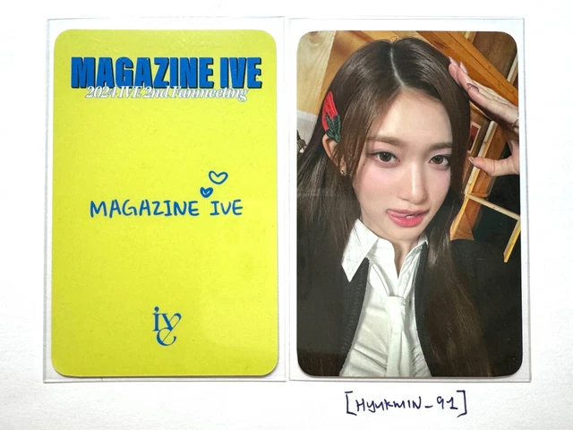 IVE LEESEO PHOTOCARD - 2024 IVE 2nd Fanmeeting [Magazine IVE] Acrylic Stand PC £14.99 - PicClick UK