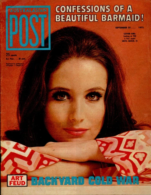 AUSTRALASIAN POST MAGAZINE - September 25, 1975 - Gretel Mahler $10.00 ...