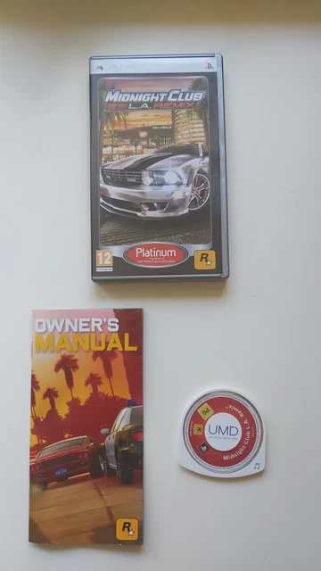 MIDNIGHT CLUB LA Remix | Sony PSP | Australia Release | Complete $40.00 ...