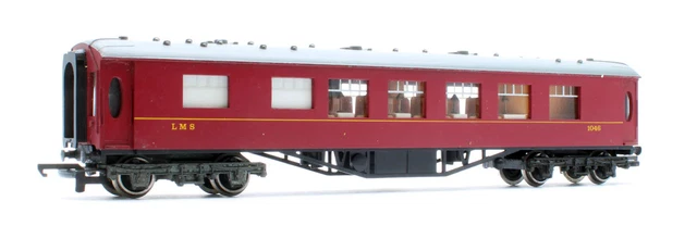 WRENN 'OO' GAUGE W6011 Lms Maroon '1046' 1St Class Coach £49.50 ...