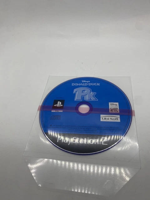 DISNEY'S DONALD DUCK Pk Sony Playstation 2 Game Disk Only Pal 2004 ...