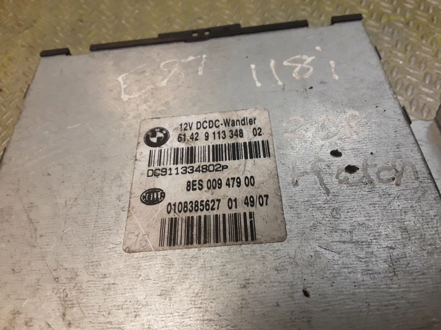 BMW E90 CONVERTISSEUR de Couple Module Dc / pour 1 3 Série E87 E90 N43 ...