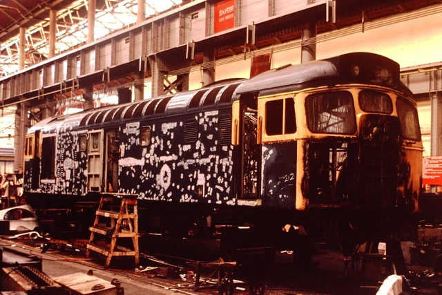 1980S BRITISH RAIL BR Diesel Loco Scotland Railway Slide 1974 £3.99 ...