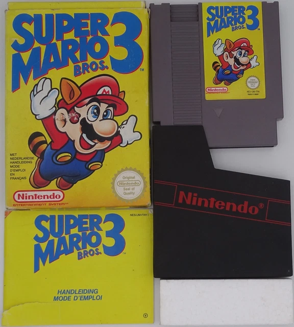 SUPER MARIO BROS. 3 - Nintendo Nes - Fah EUR 49,90 - PicClick FR