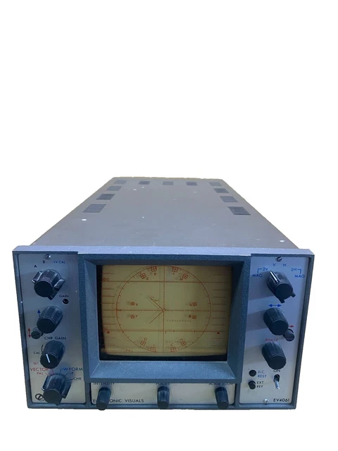 CHEAP ELECTRONIC VISUALS EV4161 Analogue Component Waveform Monitor RRP ...