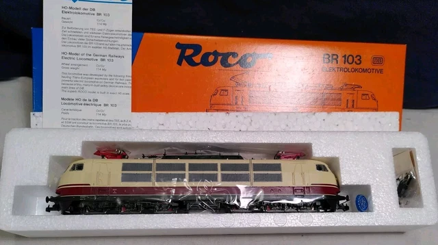 ROCO H0 - 4146A - E-Lok BR 103 TEE der DB, neuwertig in OVP EUR 120,00 ...