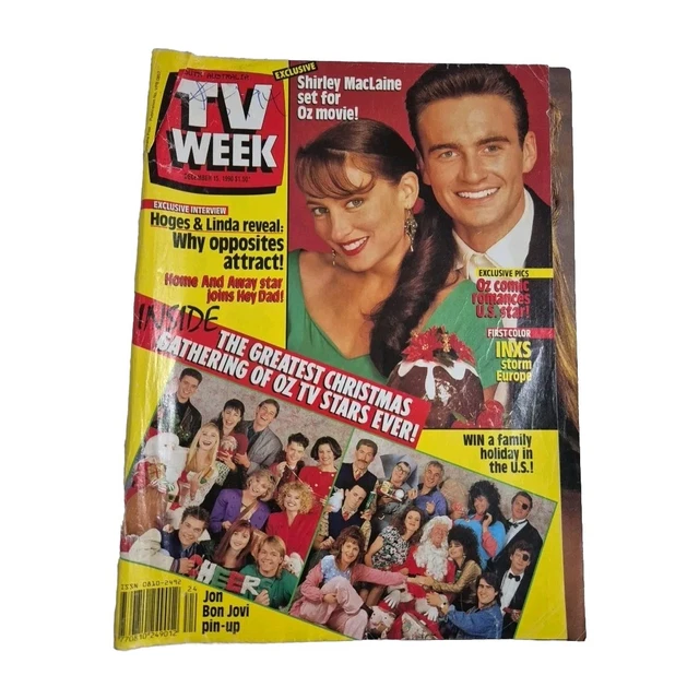 TV WEEK - Vintage Australian Entertainment Magazine Dec. 15, 1990 ...
