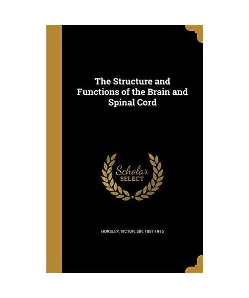 THE STRUCTURE AND Functions of the Brain and Spinal Cord: Being t £30. ...