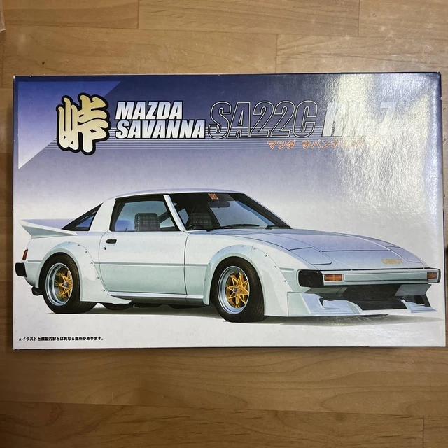 FUJIMI MAZDA RX7 SA22C 124 Scale Car Model Out of Print Rare Used EUR 103,97 - PicClick DE