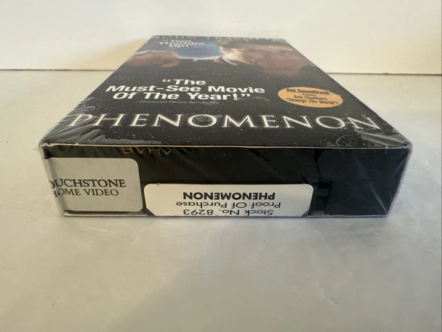 PHENOMENON VHS TAPE 1997 John Travolta Kyra Sedgwick Brand New Sealed ...