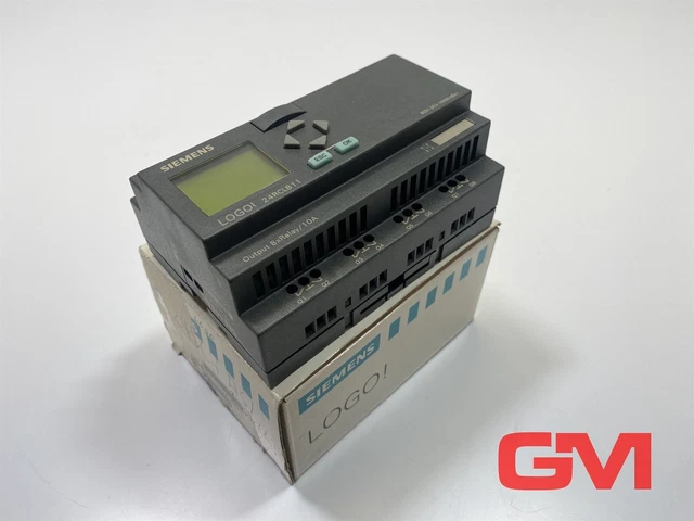 SIEMENS LOGIKMODUL 6ED1053-1HH00-0BA1 logic module LOGO! 24RCLB11 E ...
