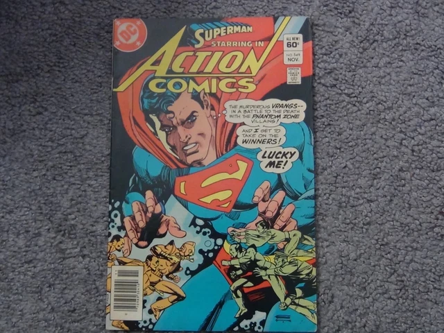 ACTION COMICS #549 (DC, 1983) Superman Meets The Zod Squad EUR 6,98 ...