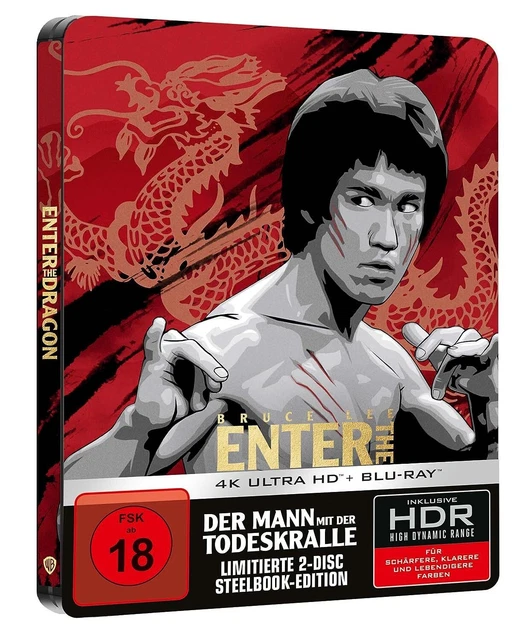 DER MANN MIT Der Todeskralle - 4K Uhd + Blu-Ray Steelbook - Neu+Ovp - Bruce Lee EUR 59,95 ...