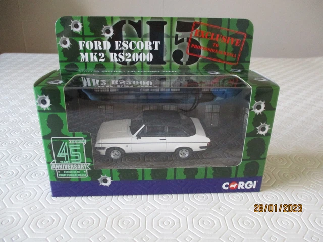 CORGI VANGUARDS FORD Escort Mk2 Rs2000 Ray Doyle The Professionals EUR ...