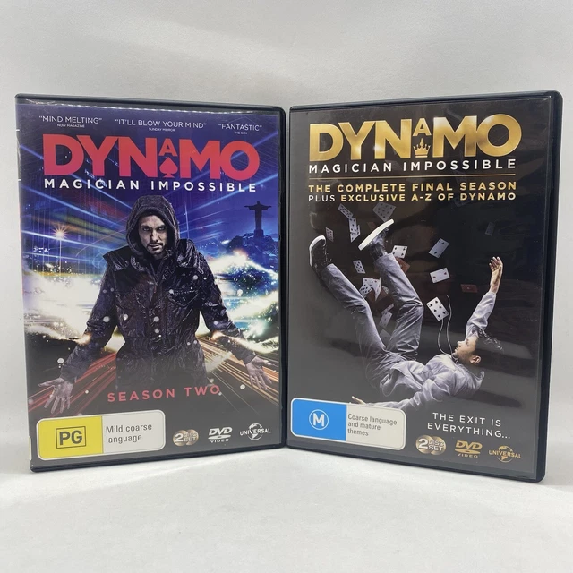 DYNAMO MAGICIAN IMPOSSIBLE Series Season 2 & 4 DVD Region 4 PAL Free ...