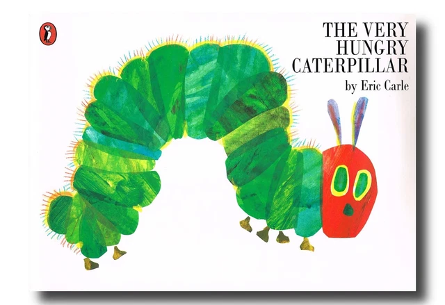 ERIC CARLE THE VERY HUNGRY CATERPILLAR large pb 21 x 29cm $11.90 - PicClick AU