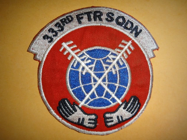 VIETNAM WAR PATCH US Air Force 333rd FIghter Squadron 4th Tactical ...