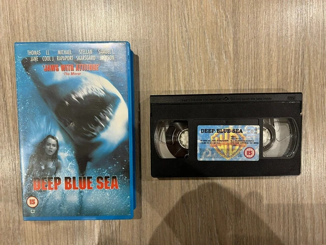 DEEP BLUE SEA Vhs Video Ex Rental Big Box ~ Free Uk Postage ~ £6.95 ...