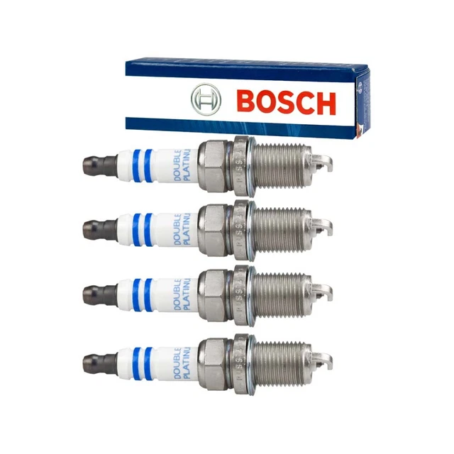 BOSCH Z NDKERZEN SET 4 St Ck Double Platinum F R Ford Focus Ii C-Max Mondeo Iv EUR 299,99 ...