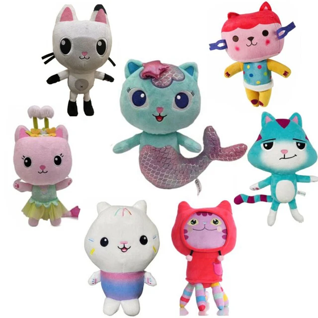 GABBY'S DOLLHOUSE PLUSH Doll MerCat Mermaid Cat Dreamworks Stuffed Toys ...