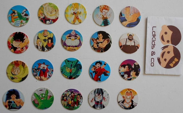 LOT DE 20 POGS CAPS série DRAGON BALL Z DBZ #2 EUR 20,00 - PicClick FR