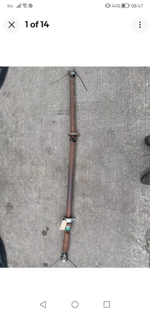 GENUINE FORD KUGA Mk2 Diesel Engine Front & Rear Prop Shaft 4WD 2012-16 ...